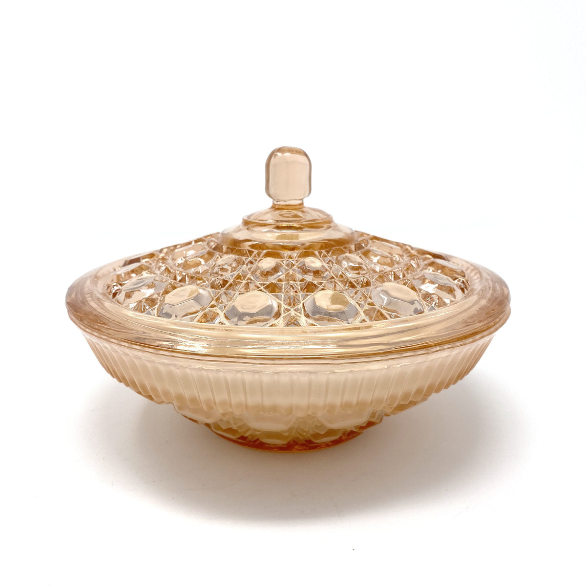 Candy | Large Federal Glass Candle | Old Flame Candle Co